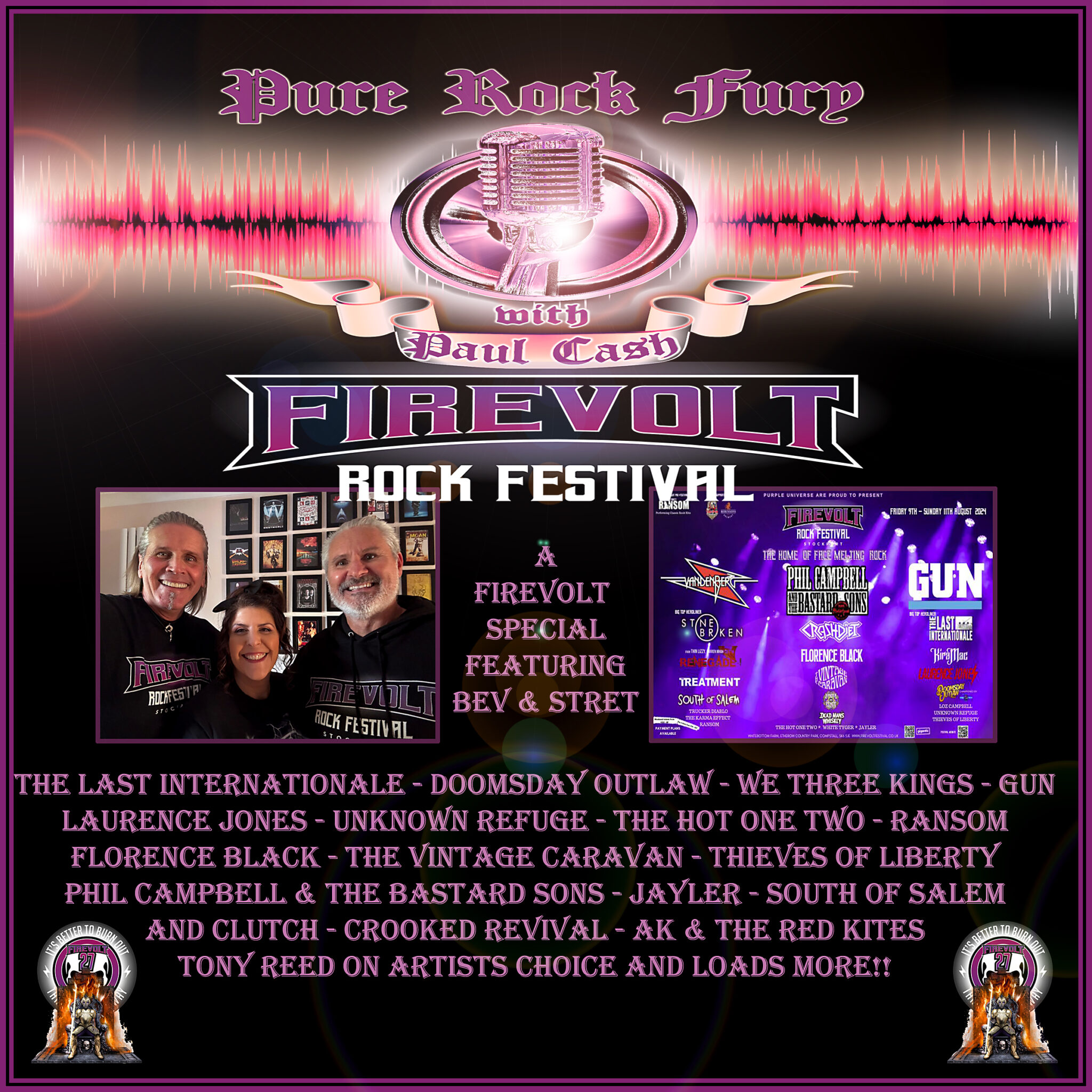 Pure Rock Fury with Paul Cash – Show 243 FIREVOLT FESTIVAL SPECIAL ...