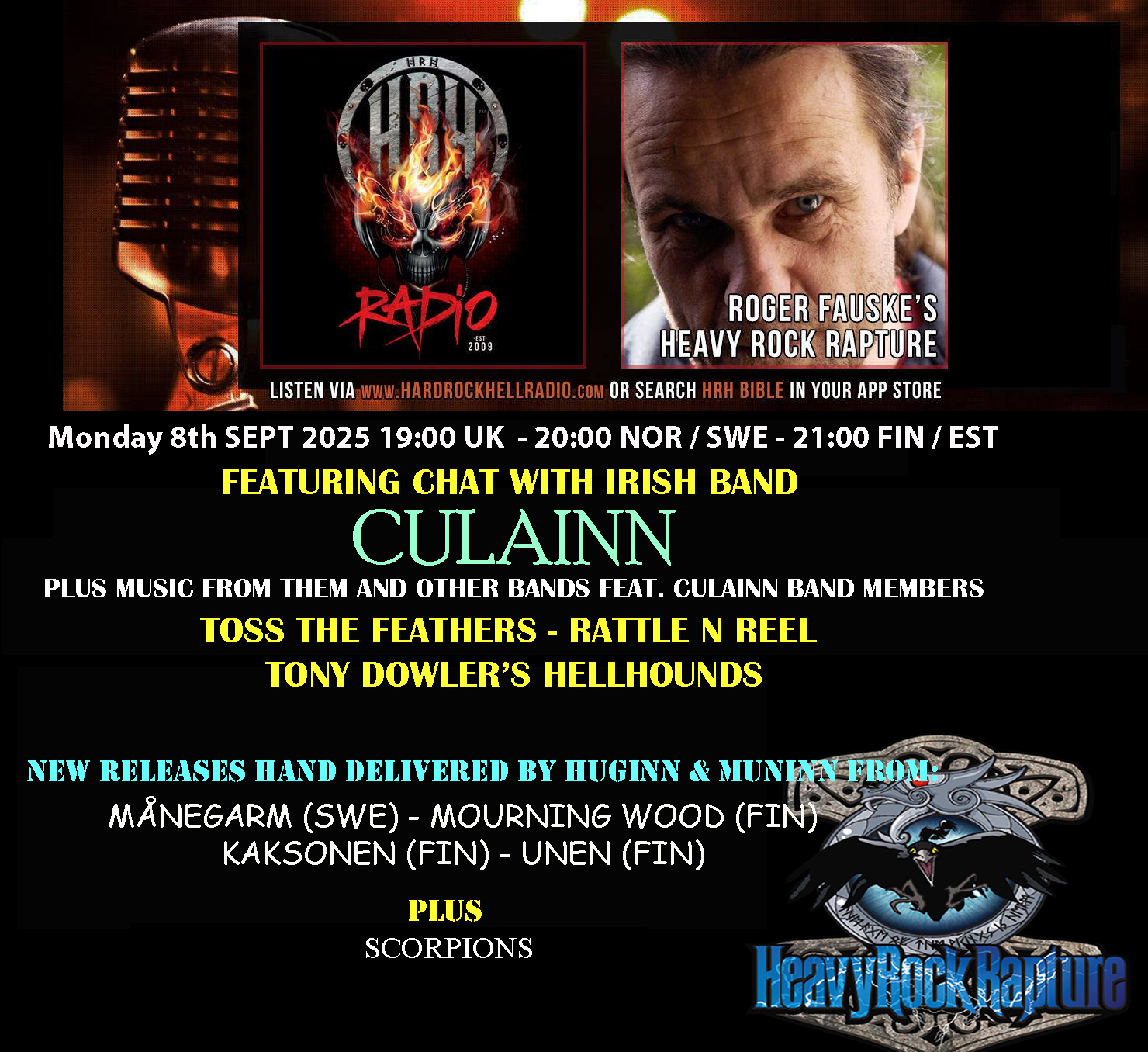 From The North….Heavy Rock Rapture – Hard Rock Hell Radio